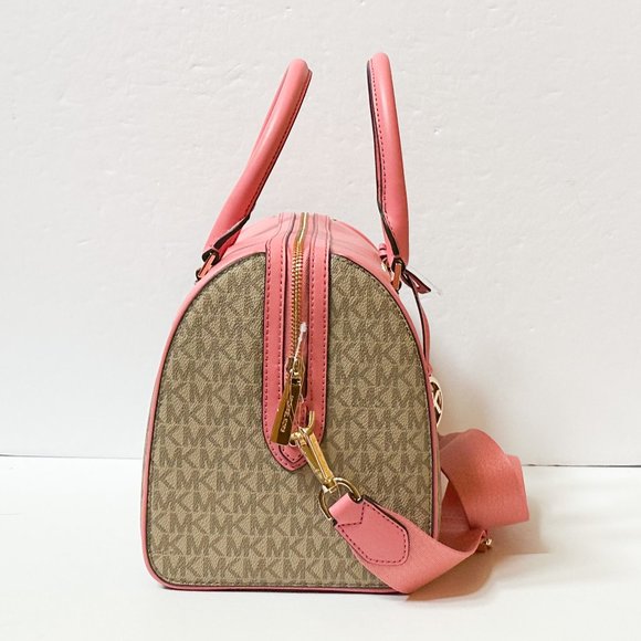 Michael Kors | Bags | Michael Kors Jet Set Travel Medium Duffle Satchel ...